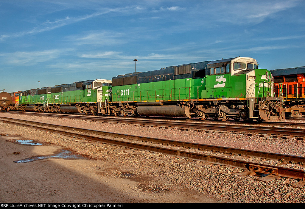 BNSF 8111, 8133, and 8187